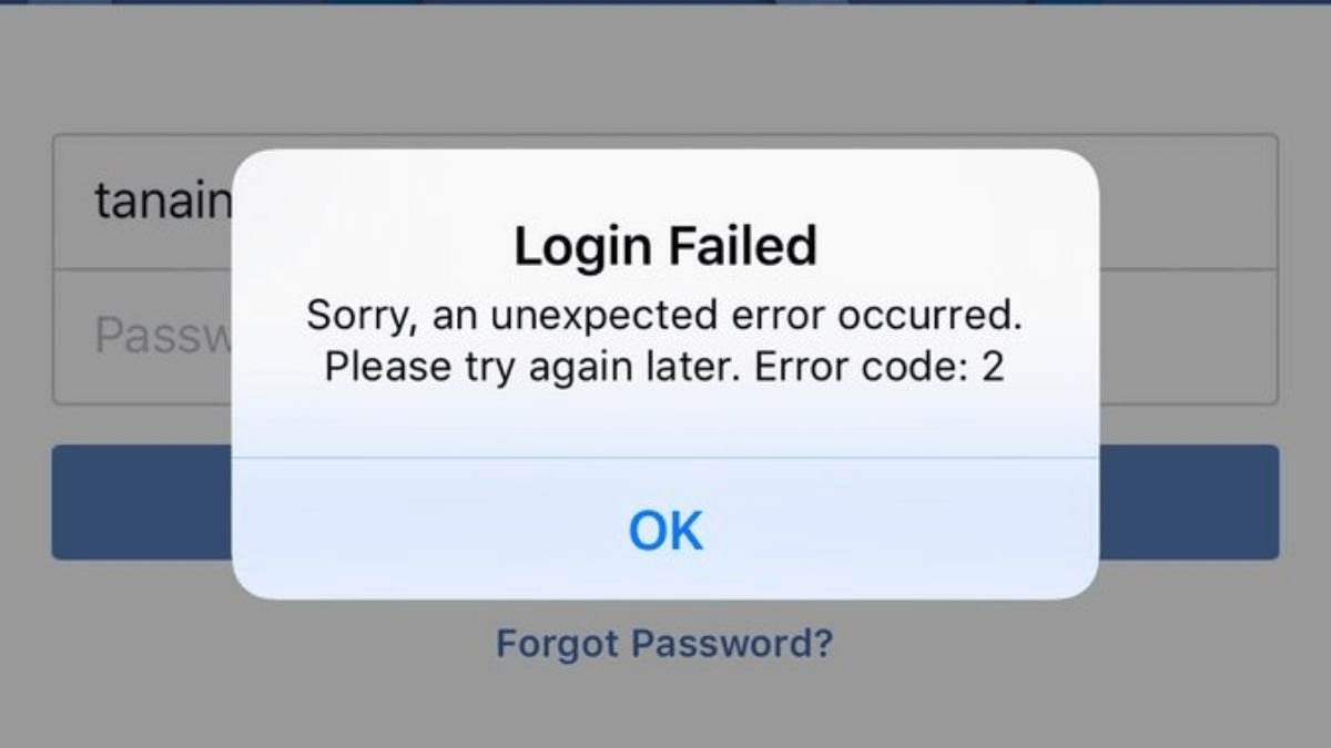 Fb Login Failed Error Code 2 Login Pages Info Fb Login Failed Error Code 2 Login Pages Info