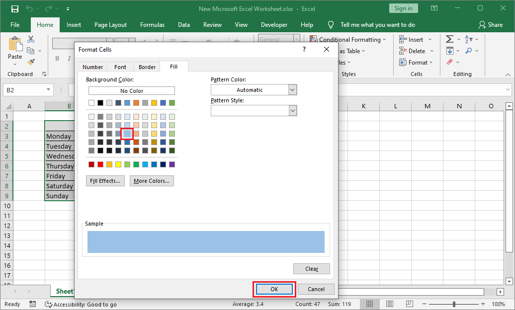 How To Highlight A Column In Excel Window 10 And 11 Guide Minitool Partition Wizard