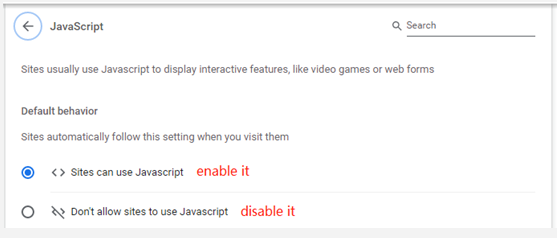 How To Enable And Disable Javascript Chromefirefoxedgeiephone Minitool Partition Wizard