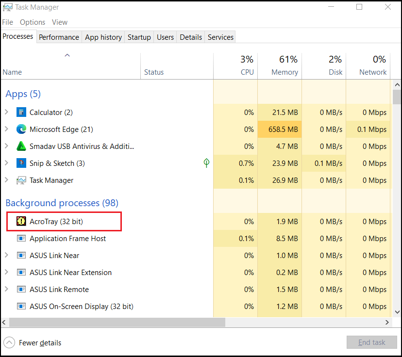 What Is AcroTray and How to Disable It on Your Computer? - MiniTool Partition Wizard