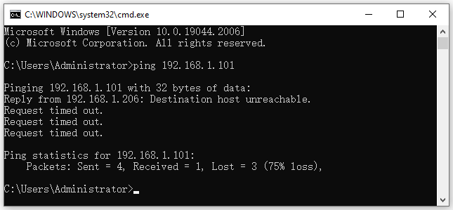 CMD Ping Test: How to Ping from Command Prompt Windows 10/11 - MiniTool ... CMD Ping Test: How to Ping from Command Prompt Windows 10/11 - MiniTool ...