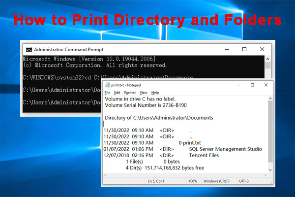 How To Print Directory And Folders In Windows 10 11 3 Easy Ways