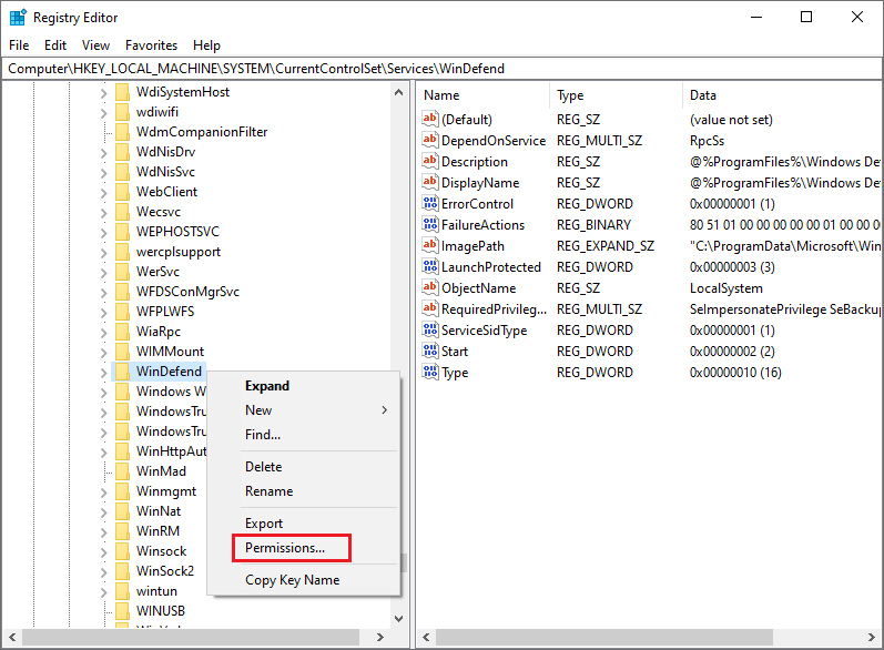How to Repair the Windows Defender Error 0x80070422 - MiniTool ...