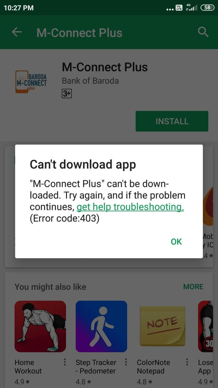 6 Solutions How To Fix Error Code 403 Play Store MiniTool 6 Solutions How To Fix Error Code 403 Play Store MiniTool