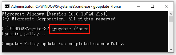 Gpupdate Force Command to Update Group Policy in CMD/PowerShell ... Gpupdate Force Command to Update Group Policy in CMD/PowerShell ...
