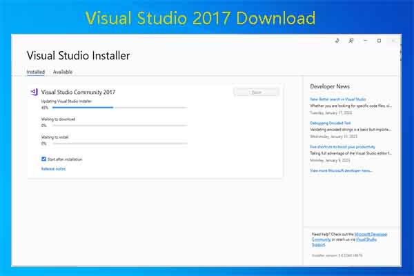 Visual Studio 2017 Download (Community/Professional/Enterprise) Visual Studio 2017 Download (Community/Professional/Enterprise)
