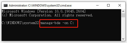 A Volume With Bitlocker Waiting For Activation Fixed Minitool Partition Wizard
