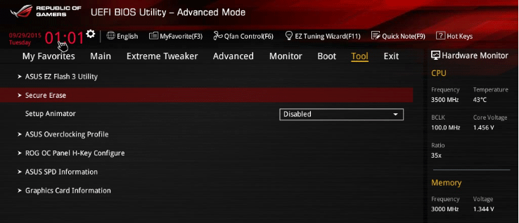 How To Secure Erase Hard Drives With Hp And Asus Secure Erase Minitool Partition Wizard