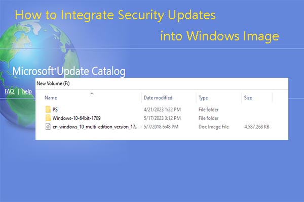 How To Integrate Security Updates Into Windows Image Solved