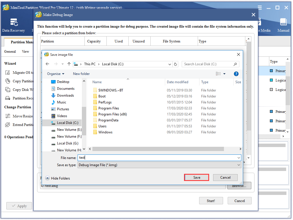 What Is Help Item In Tool Bar Used For Minitool Guide Minitool Partition Wizard