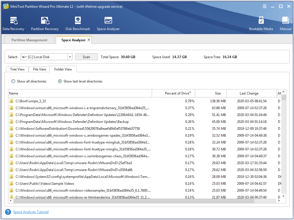 How To Use Space Analyzer Minitool Partition Wizard